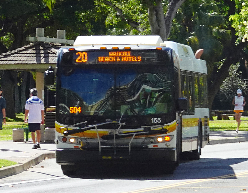 ホノルル空港とワイキキを結ぶ「20番バス」の旅～TheBus | 旅の書置き